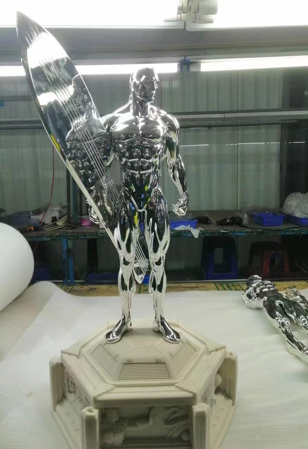 Silver Surfer 1/4 & 1/3 Scale Custom Statue - Unboxing Bros