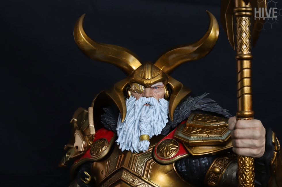 Odin (Museum) 1/4 Scale Custom Statue - Unboxing Bros