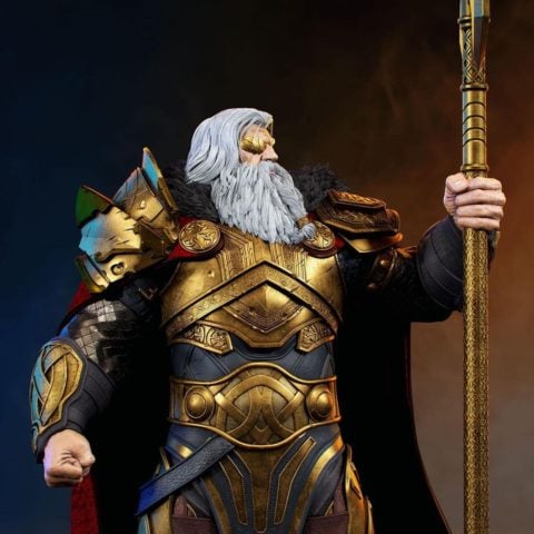 Odin (Museum) 1/4 Scale Custom Statue - Unboxing Bros