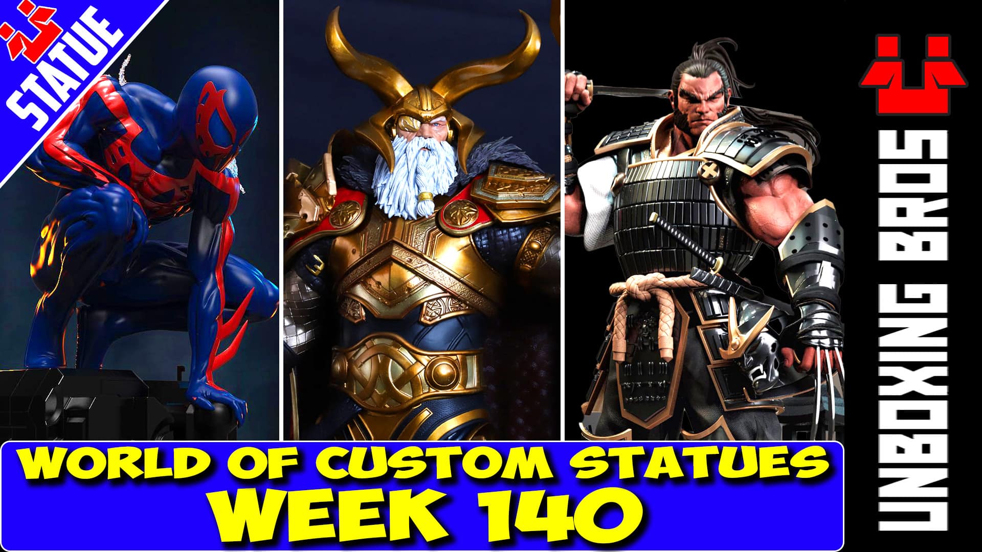 World of Custom Statues Episode 140 - Unboxing Bros