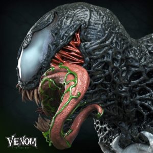 Venom Life Size Bust - Unboxing Bros