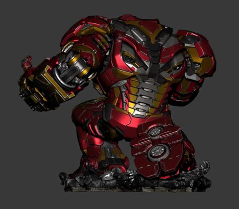 Hulkbuster 1/4 Scale Custom Statue - Unboxing Bros