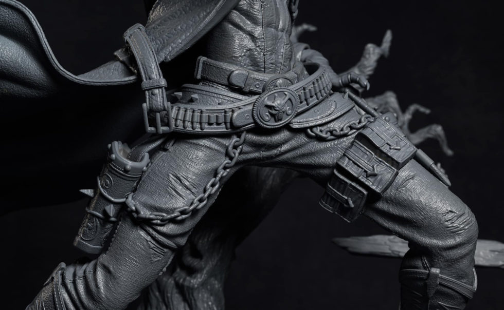 Gunslinger Spawn (small) 1/4 Scale Custom Statue - Unboxing Bros