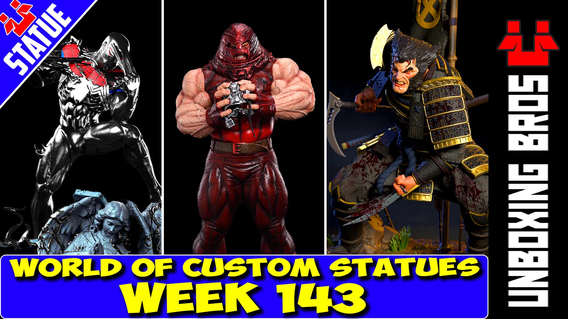 World of Custom Statue Episode 143 - Unboxing Bros
