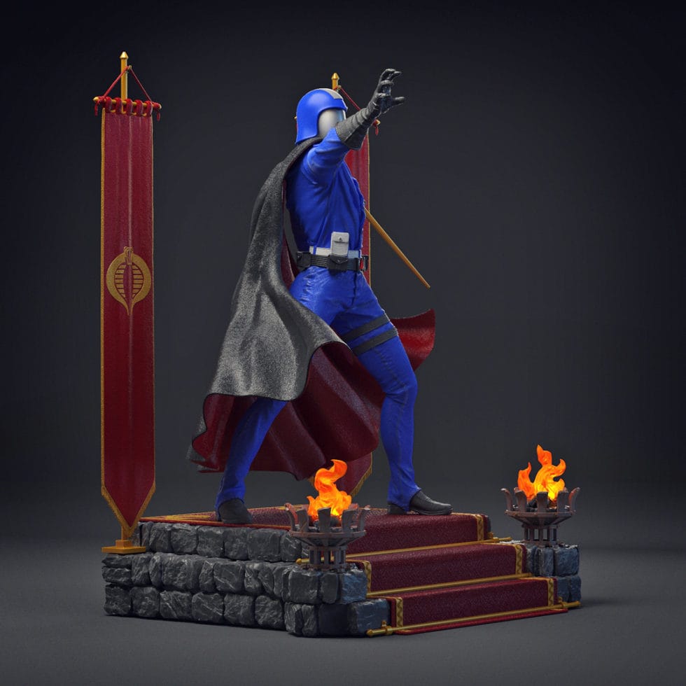 Cobra Commander 1/4 Scale Custom Statue (CANCELLED) - Unboxing Bros