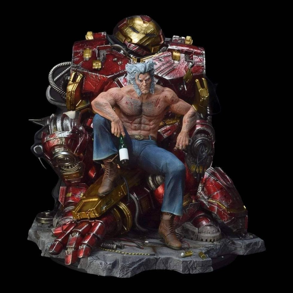 Logan on Throne 1/4 Scale Custom Statue - Unboxing Bros