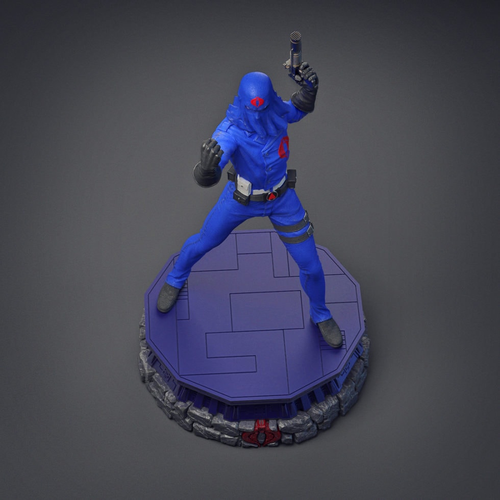 Cobra Commander 1/4 Scale Custom Statue (CANCELLED) - Unboxing Bros