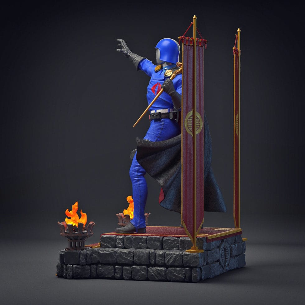 Cobra Commander 1/4 Scale Custom Statue (CANCELLED) - Unboxing Bros