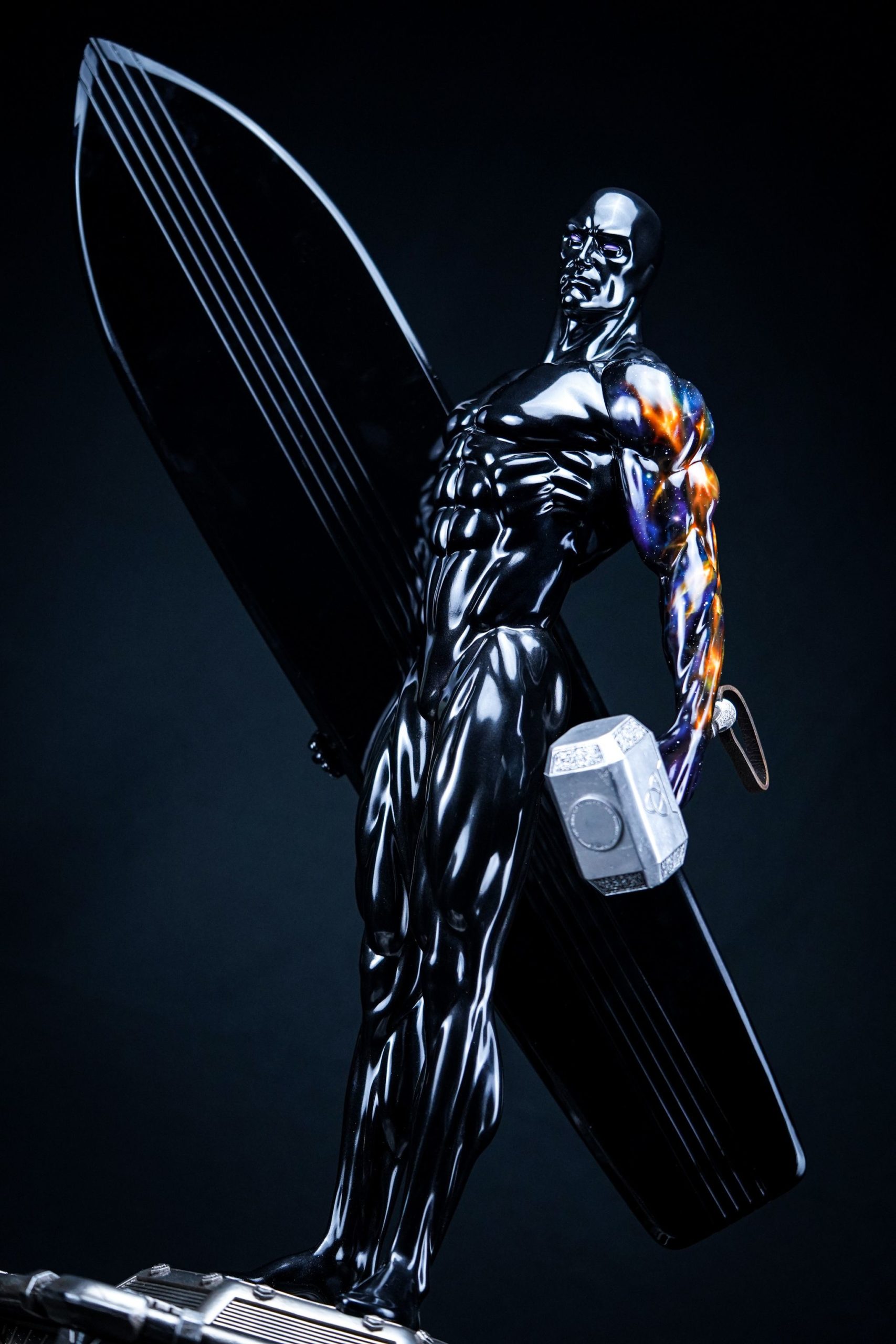 Silver Surfer 1/4 & 1/3 Scale Custom Statue (SOLDOUT) - Unboxing Bros