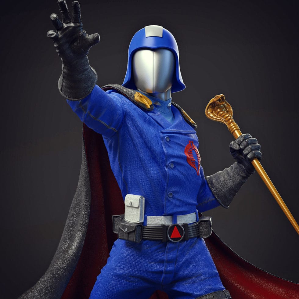 Cobra Commander 1/4 Scale Custom Statue (CANCELLED) - Unboxing Bros