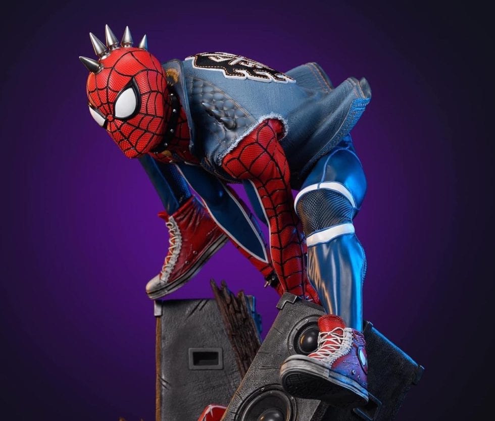 Spider Punk 1/4 Scale Custom Statue (SOLDOUT) - Unboxing Bros