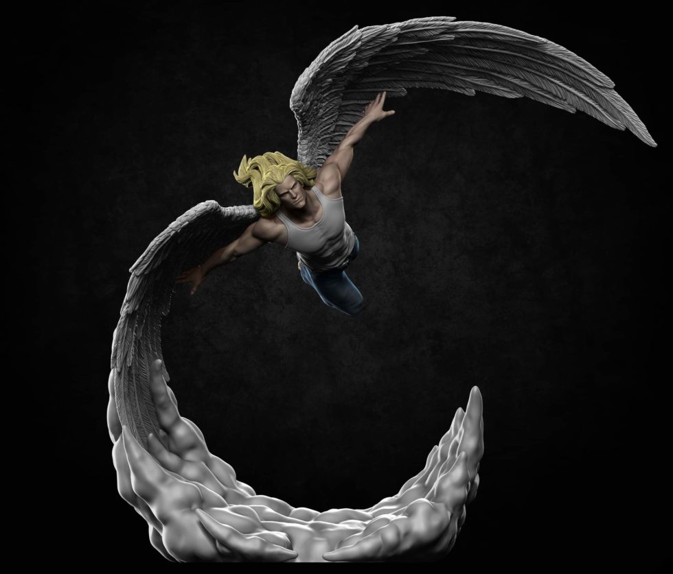 Soaring Angel 1/4 Scale Custom Statue - Unboxing Bros