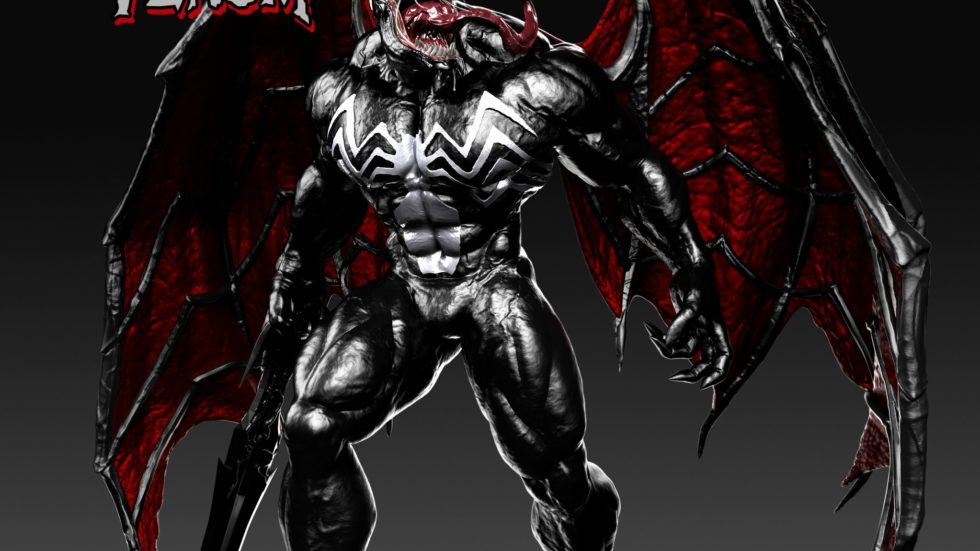 Winged Venom 1/4 Scale Custom Statue - Unboxing Bros