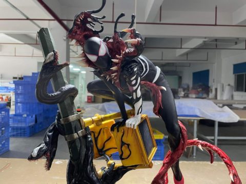 Gwenom 1/4 Scale Custom Statue (SOLDOUT) - Unboxing Bros