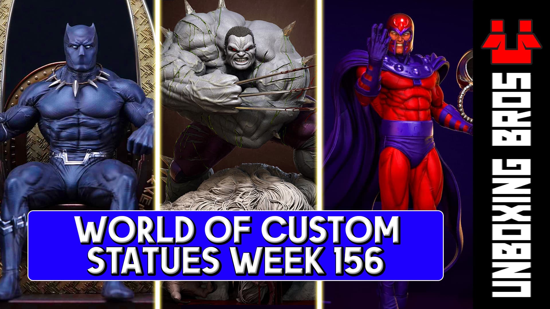 World of Custom Statues Episode 156 - Unboxing Bros