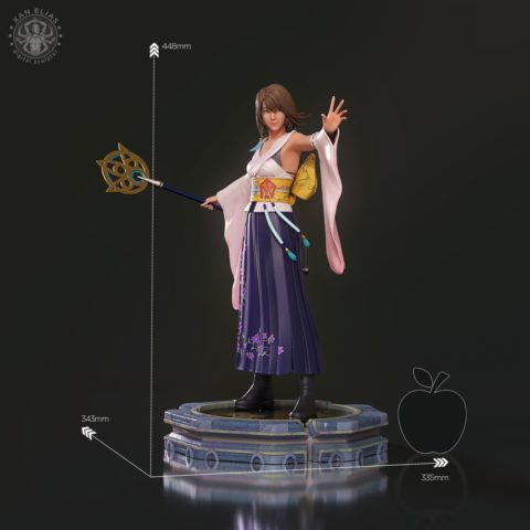 Yuna 1/4 Scale Custom Statue - Unboxing Bros