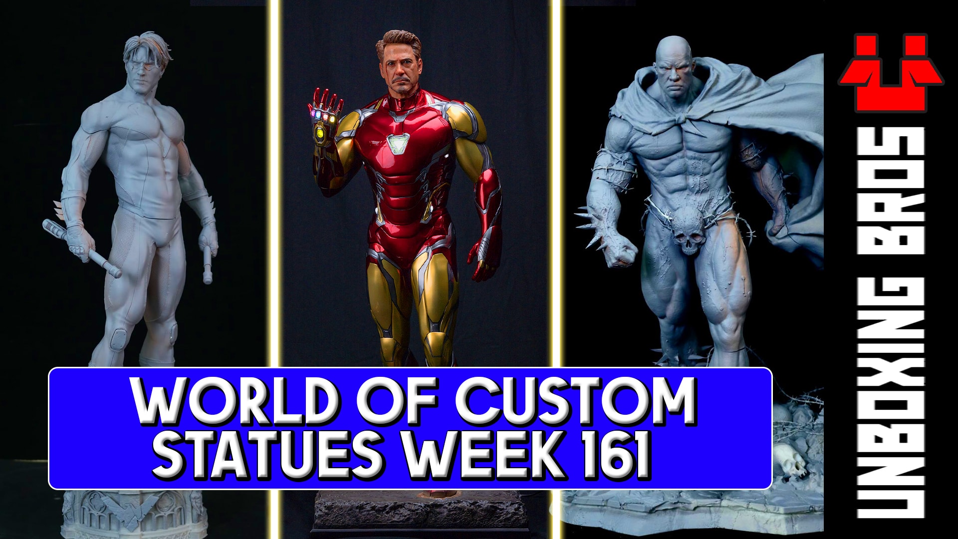 World of Custom Statues Episode 161 - Unboxing Bros
