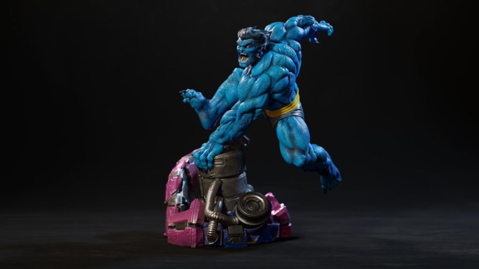 Beast 1/4 Scale Custom Statue - Unboxing Bros