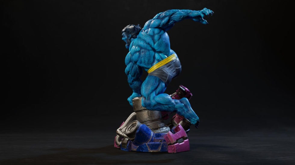 Beast 1/4 Scale Custom Statue - Unboxing Bros