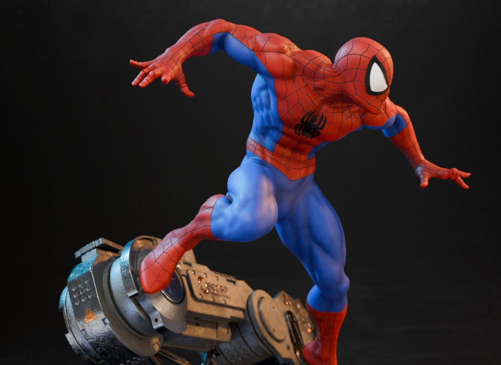 SpiderMan 1/4 Scale Custom Statue - Unboxing Bros