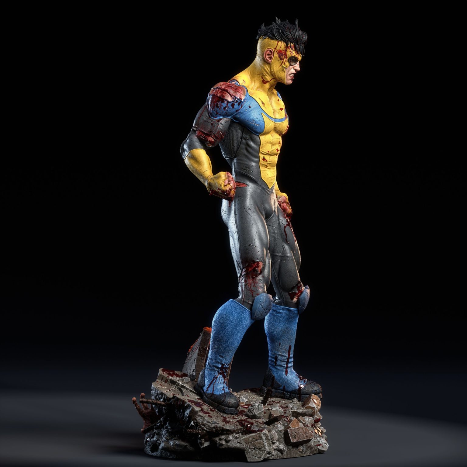 Invincible 1/4 Scale Custom Statue (CANCELLED) - Unboxing Bros