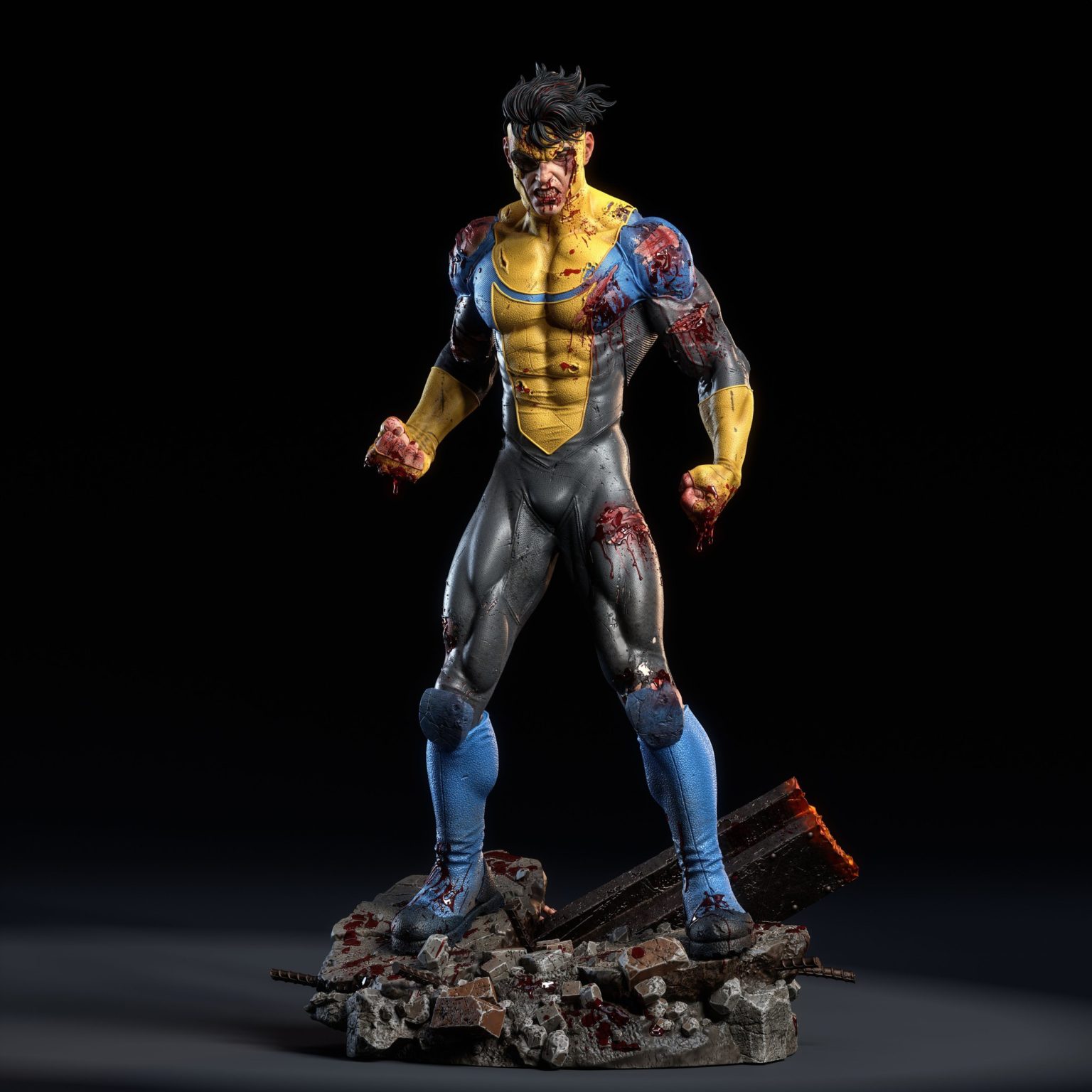 Invincible 1/4 Scale Custom Statue (CANCELLED) - Unboxing Bros