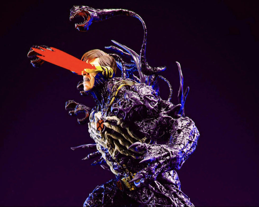 Venomized Cyclops 1/4 Scale Custom Statue - Unboxing Bros