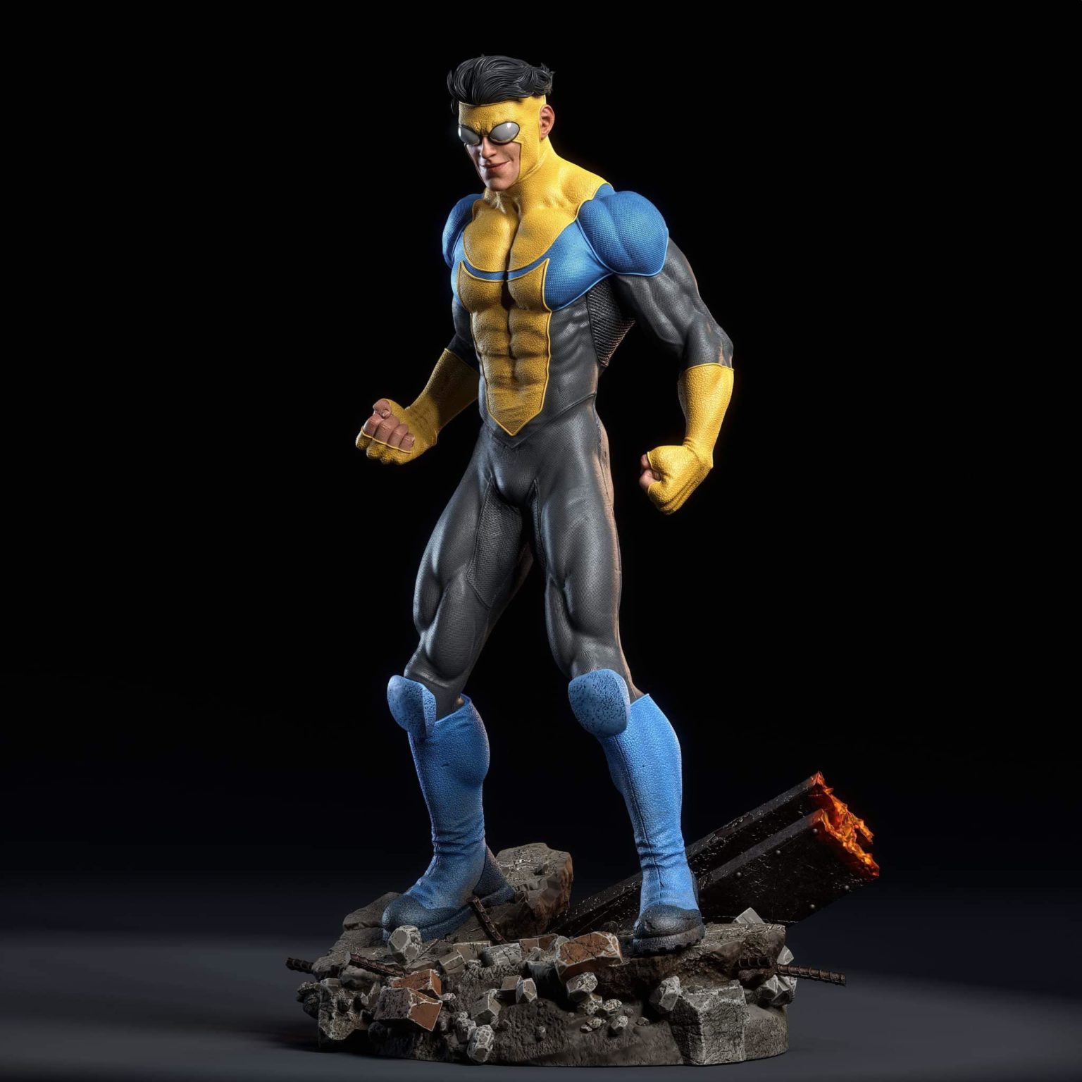 Invincible 1/4 Scale Custom Statue (CANCELLED) - Unboxing Bros