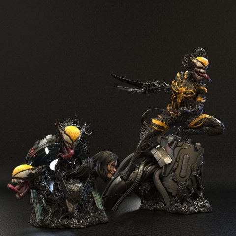 Venomized X-23 1/4 Scale Custom Statue - Unboxing Bros