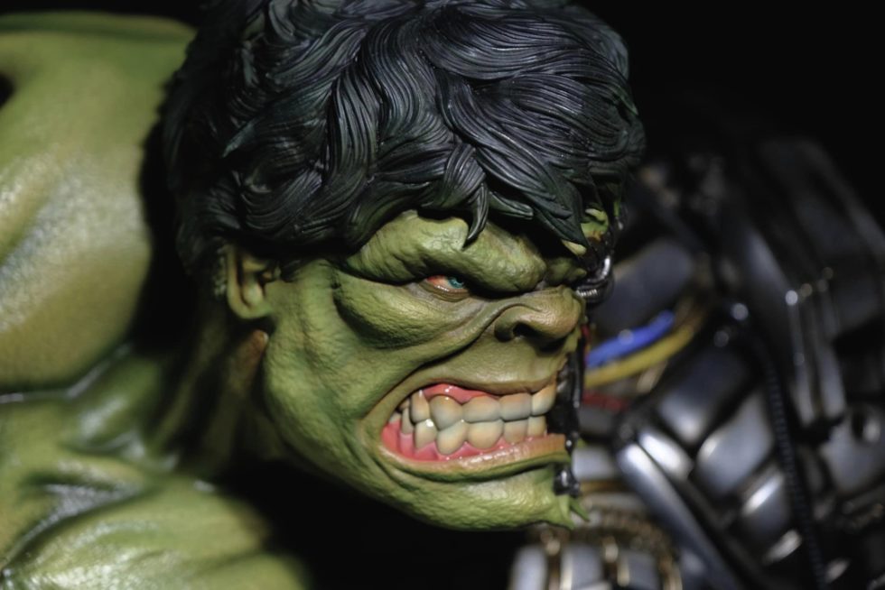 Cyborg Hulk 1/4 Scale Custom Statue (SOLDOUT) - Unboxing Bros