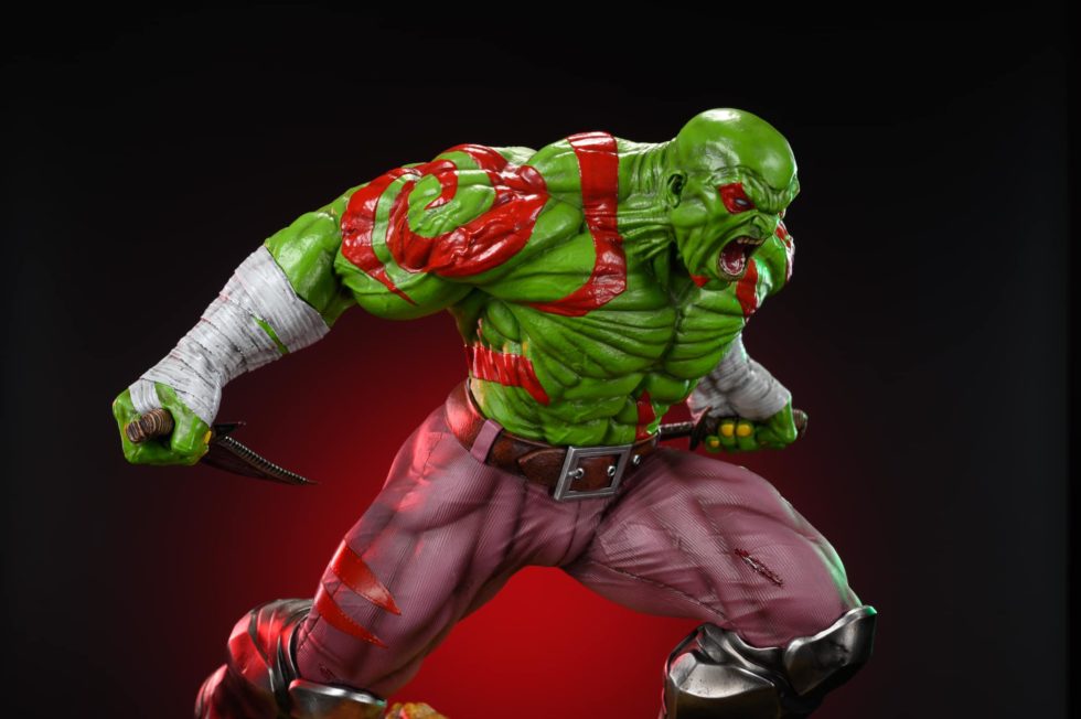 Drax 1/4 Scale Custom Statue - Not XM Studios - Unboxing Bros