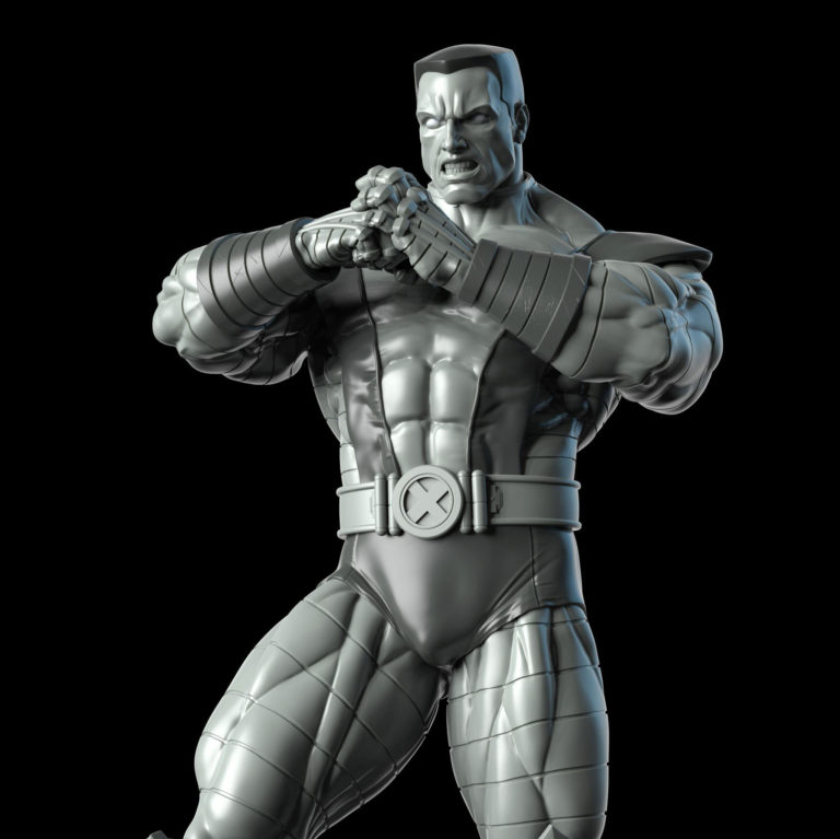 Colossus 1/4 Scale Custom Statue - Unboxing Bros