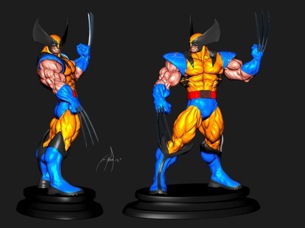 Wolverine 1/4 Scale Custom Statue - Unboxing Bros