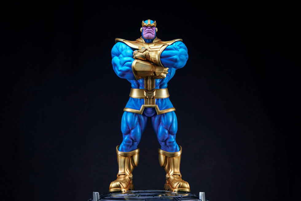Thanos Museum Type 1/4 Scale Custom Statue - Not XM Studios - Unboxing Bros