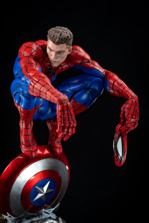 SpiderMan 1/4 Scale Custom Statue - Unboxing Bros