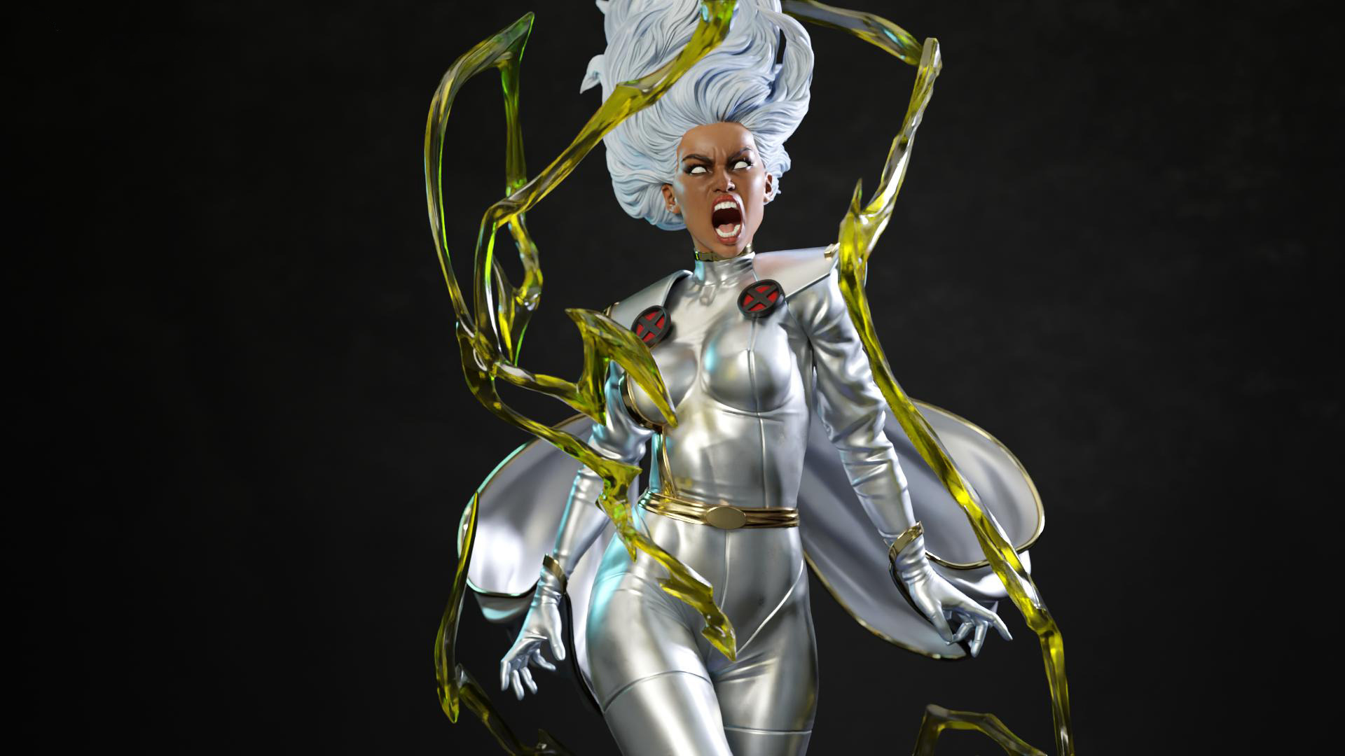 Storm Jim Lee 1/4 Scale Custom Statue - Unboxing Bros