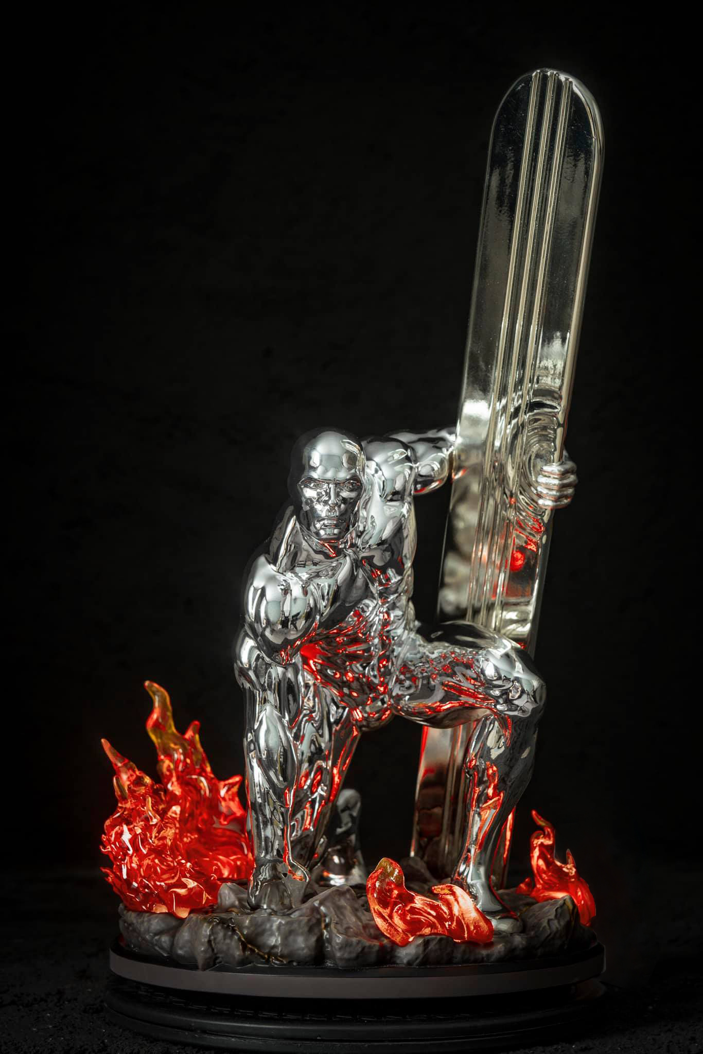 Silver Surfer 1/4 Scale Custom Statue - Unboxing Bros