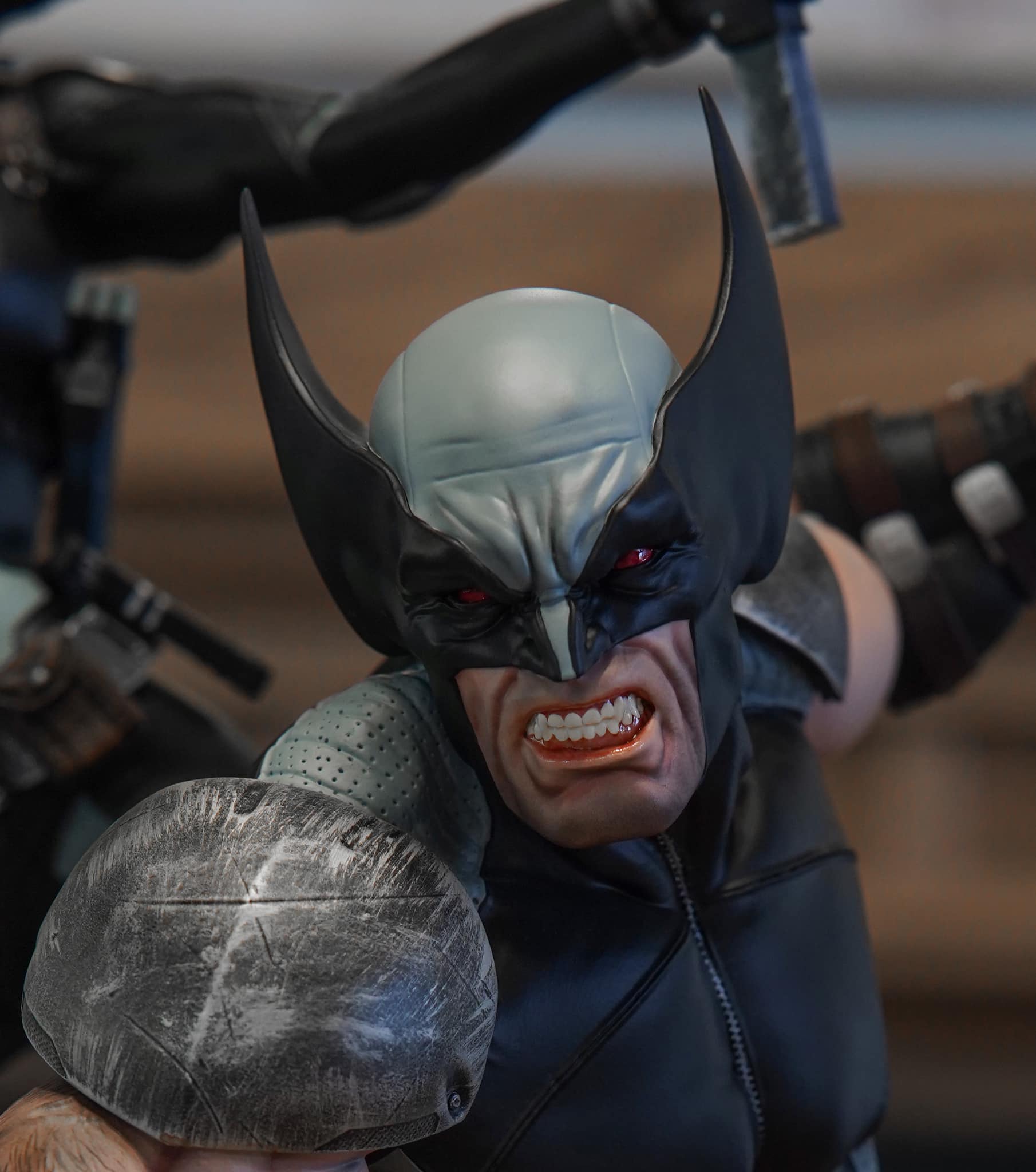 X-Force Wolverine and Domino 1/4 Scale Custom Statue - Unboxing Bros