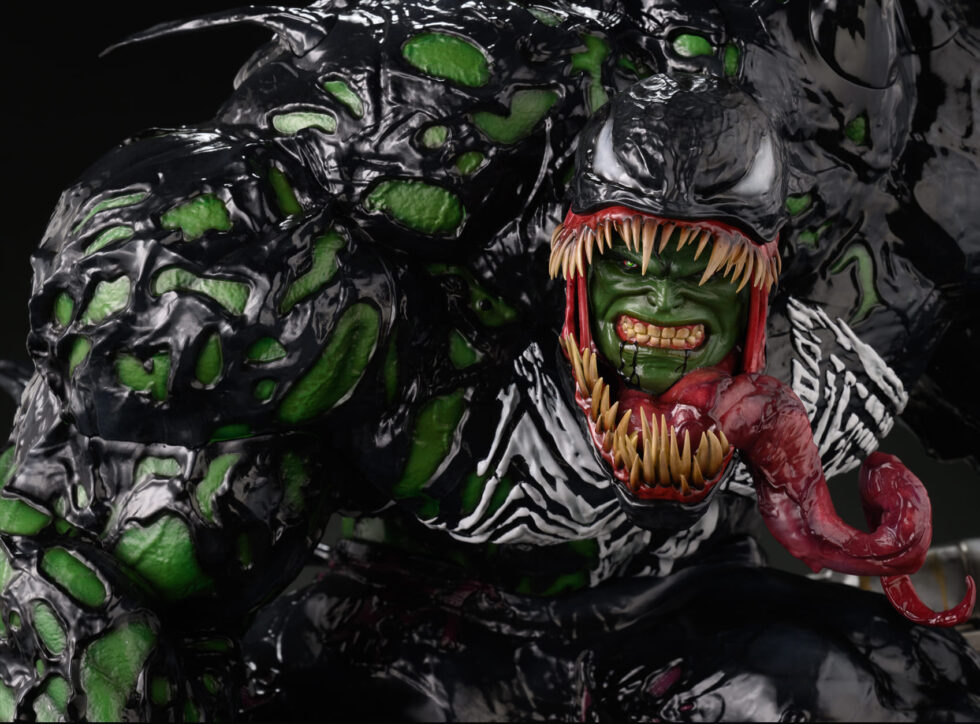 Venomized Hulk 1/4 Scale Custom Statue - Unboxing Bros