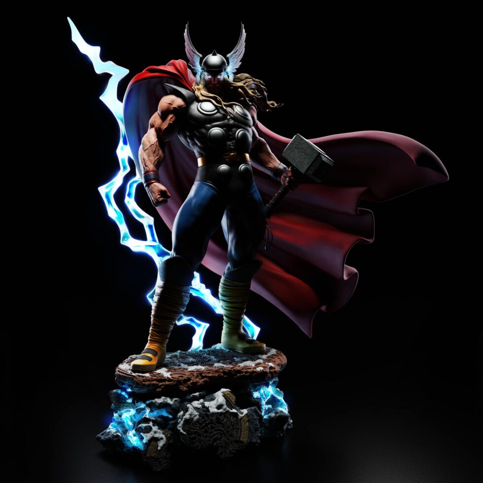 Classic Thor 1/4 Scale Custom Statue - Unboxing Bros