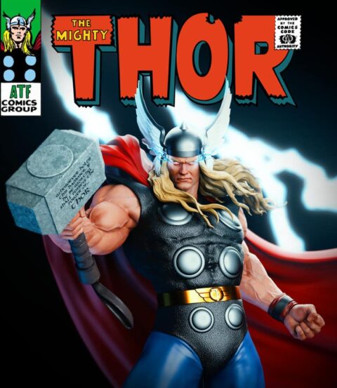 Classic Thor 1/4 Scale Custom Statue - Unboxing Bros