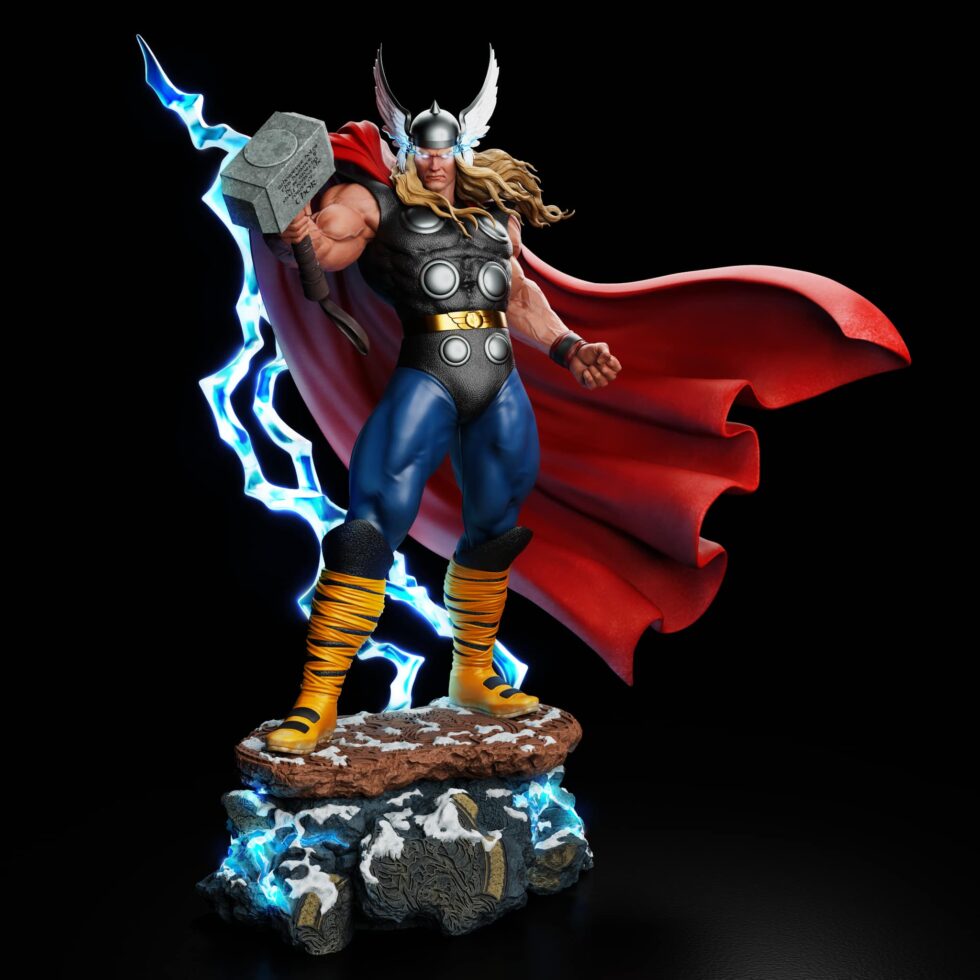 Classic Thor 1/4 Scale Custom Statue - Unboxing Bros
