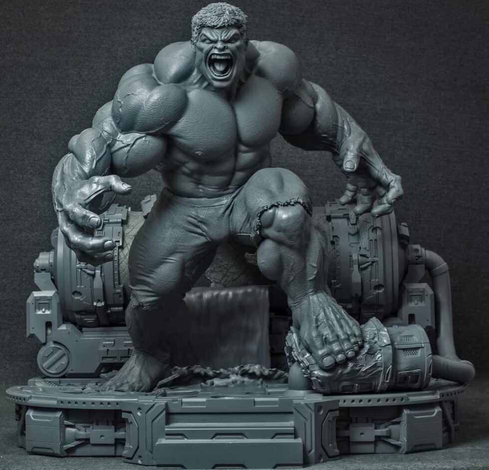 Hulk 1/4 Scale Custom Statue - Unboxing Bros