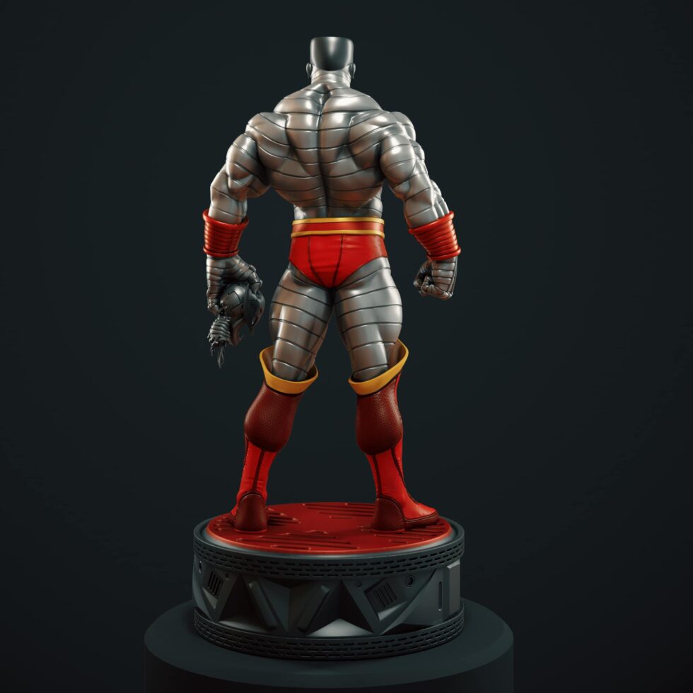 Colossus 1/4 Scale Custom Statue - Unboxing Bros