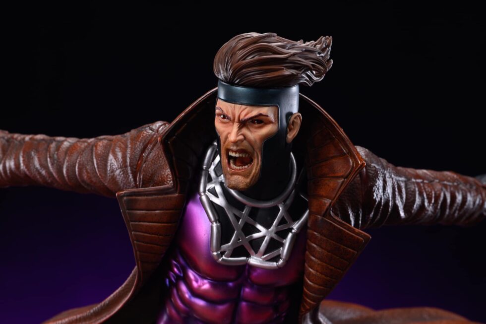 Gambit vs Sentinel 1/4 Scale Custom Statue - Unboxing Bros