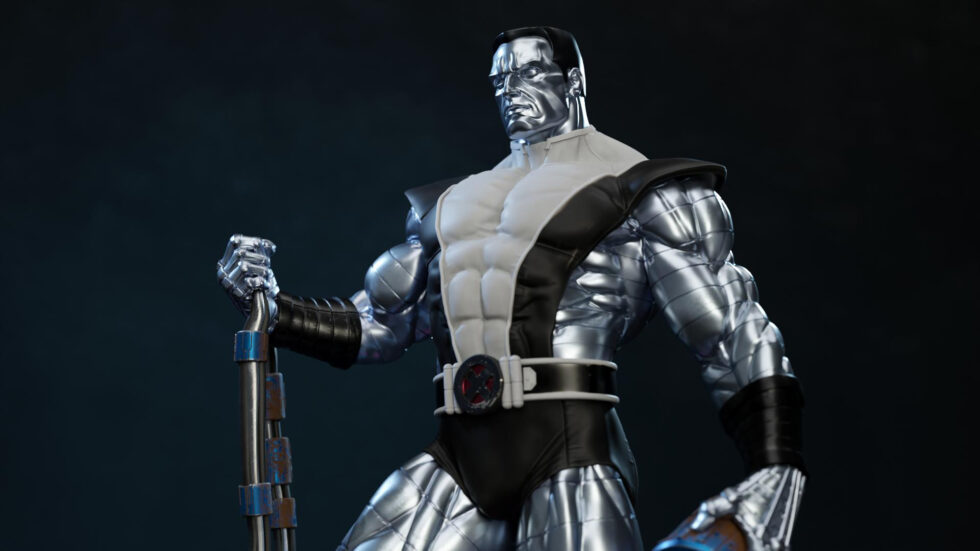 Colossus 1/4 Scale Custom Statue - Unboxing Bros