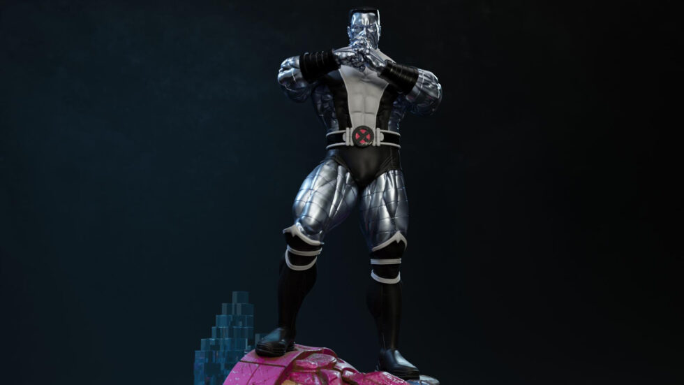 Colossus 1/4 Scale Custom Statue - Unboxing Bros