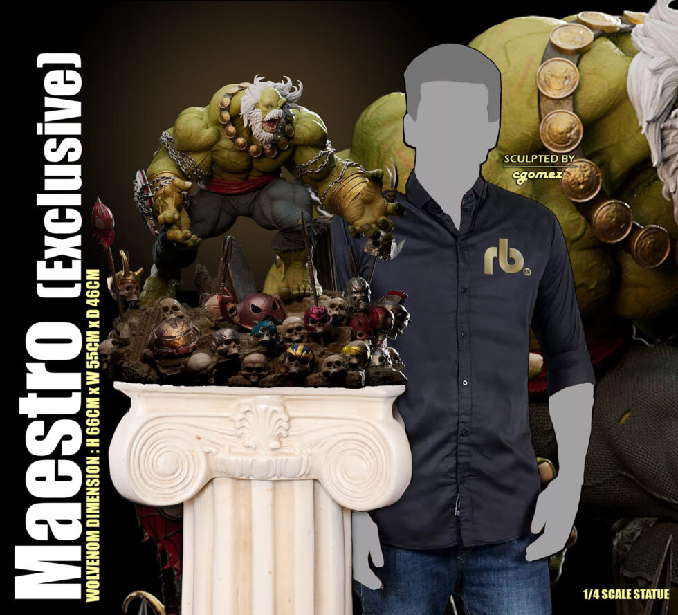 Maestro 1/4 Scale Custom Statue - Unboxing Bros
