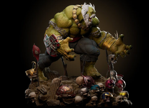 Maestro 1/4 Scale Custom Statue - Unboxing Bros