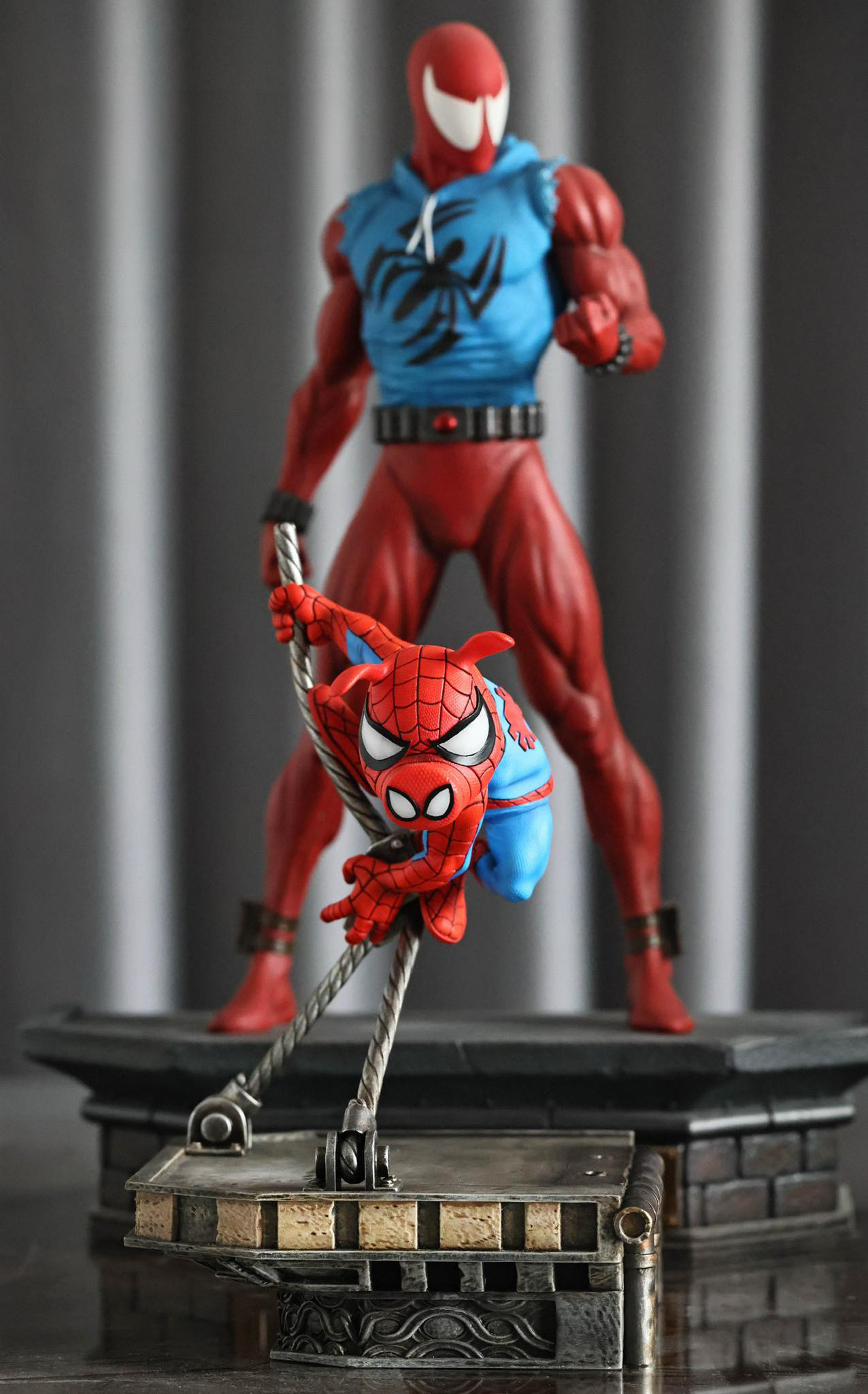 Spider Ham 1/4 Scale Custom Statue - Unboxing Bros